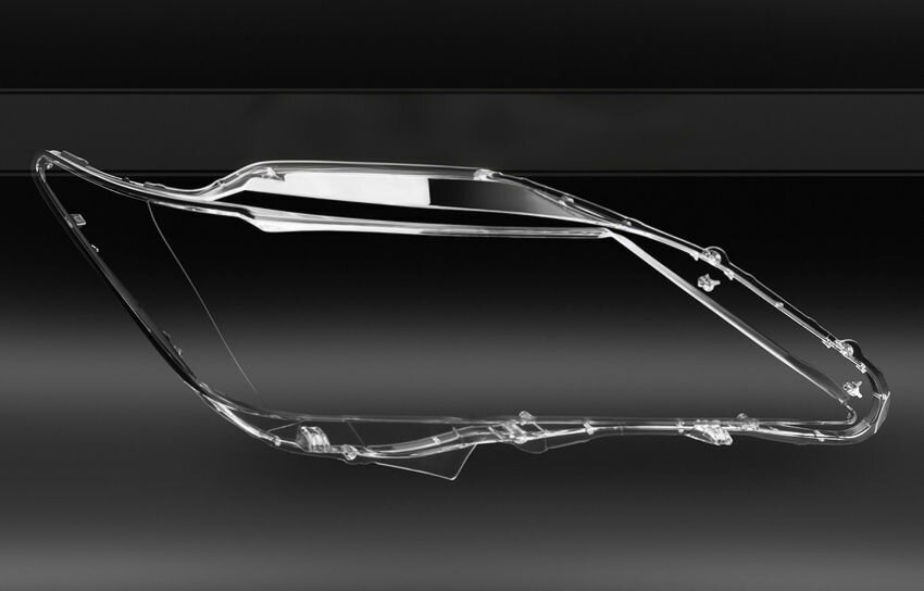 Стекло фары для Toyota Camry V50 (2011-2014), правое, поликарбонат