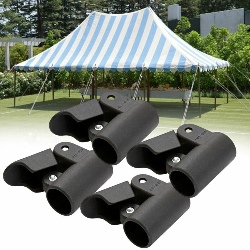 1 комплект из 4 штук, пластиковые фитинги для навеса палатки, соединители