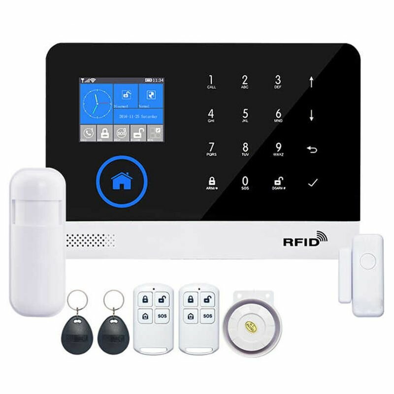 Беспроводная охранная (пожарная) WiFi GSM сигнализация Страж Про 4 для дома, квартиры, дачи, коттеджа, гаража