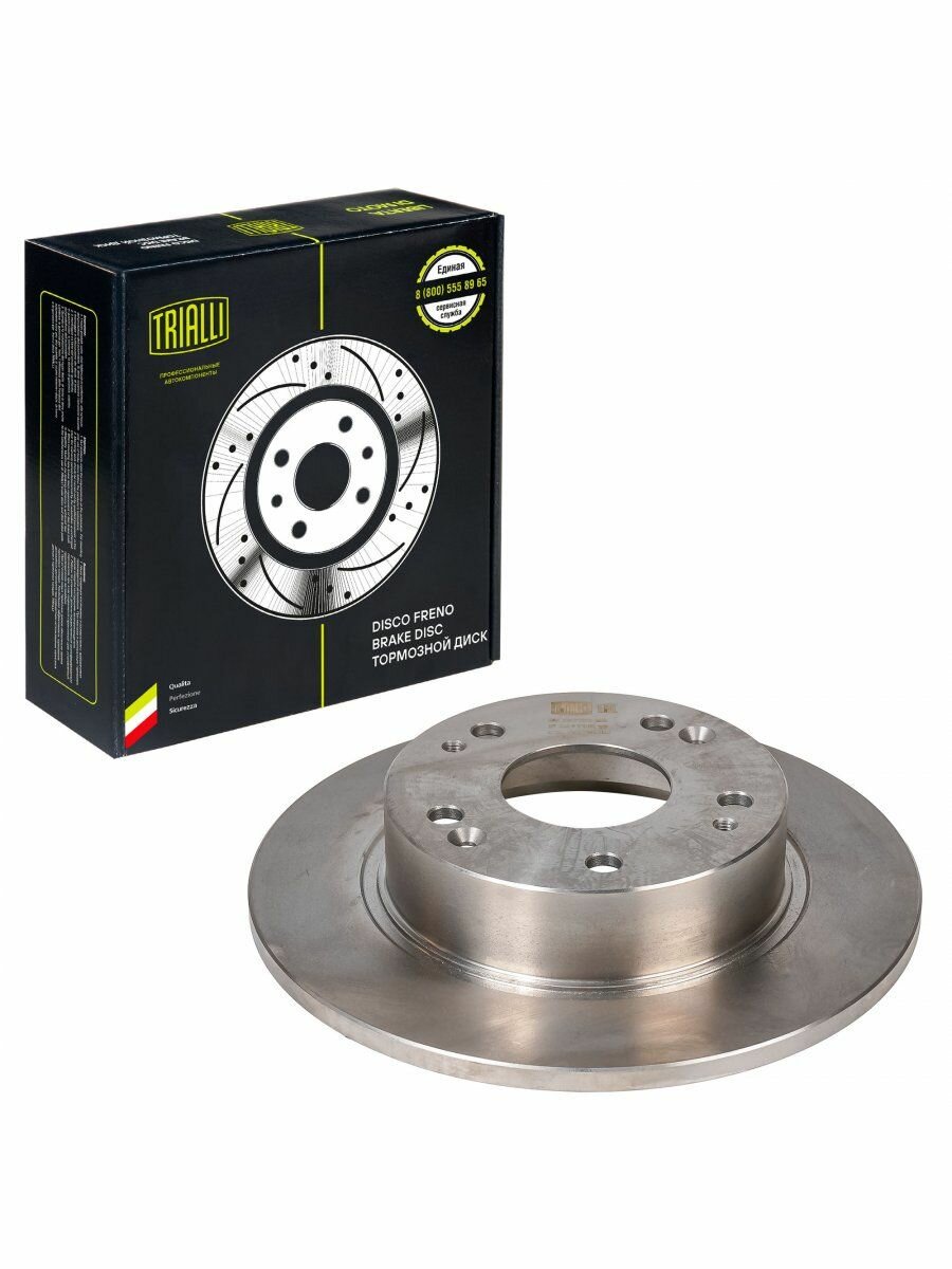 Диск тормозной задний для а/м Honda Accord (02-), Trialli DF 230123