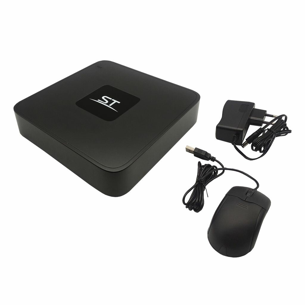 Видеорегистратор IP ST-NVR-P0406K15 4-канальный (с 4PoE), 6Mp, PoE