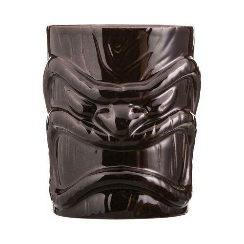 Стакан для коктейлей "Тики", керамика,450мл, коричнев.