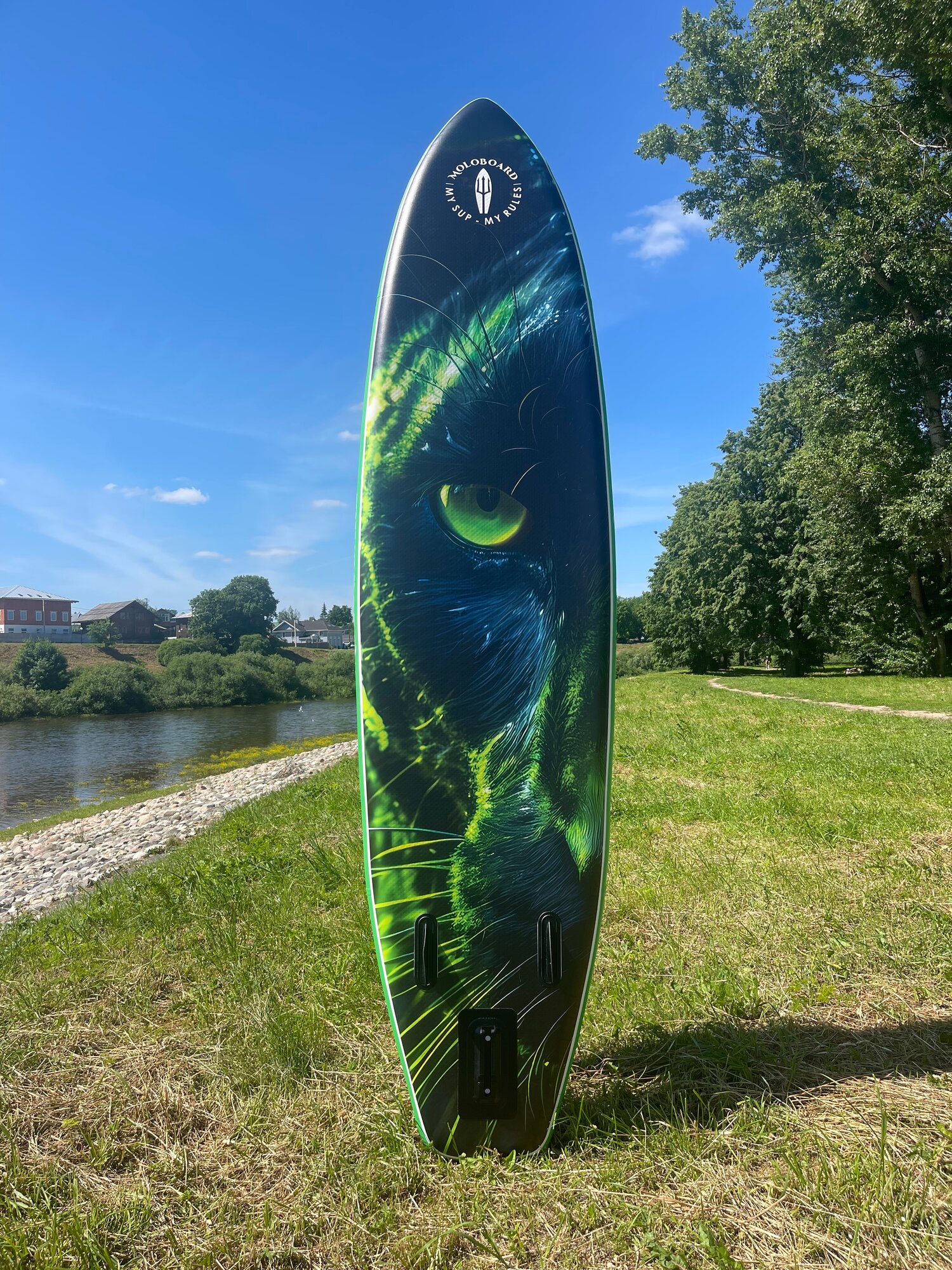 Сап-борд Moloboard "Пантера", двухслойный, с полной комплектацией, длина 335 см