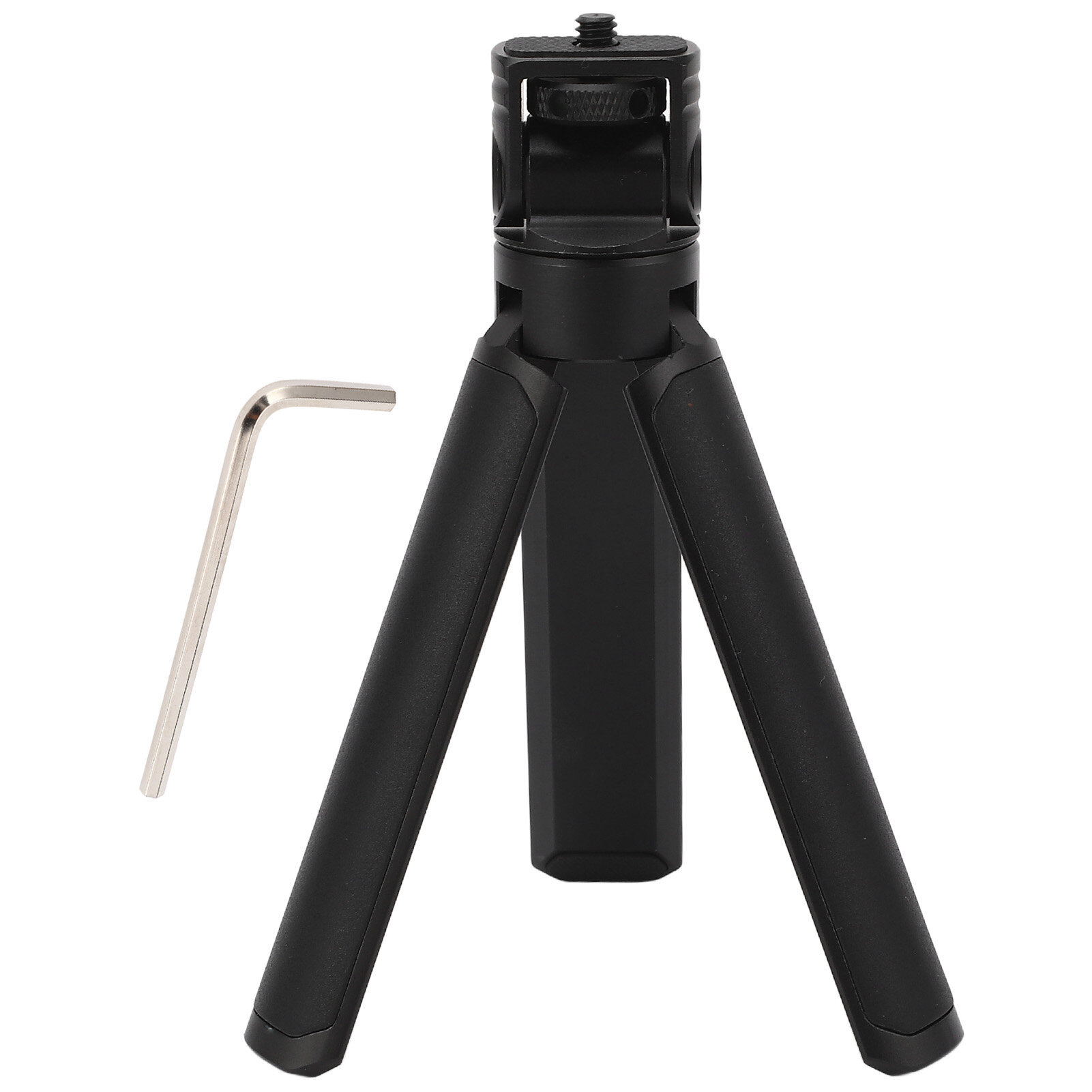 Мини-Штатив Для Камеры С Регулируемой Головкой Портативный Видеоблог Для Путешествий, Ручка Для Селфи-Палки, Настольный Штатив с Отверстием для Винта 1/4 дюйма для Микрофона Телефона