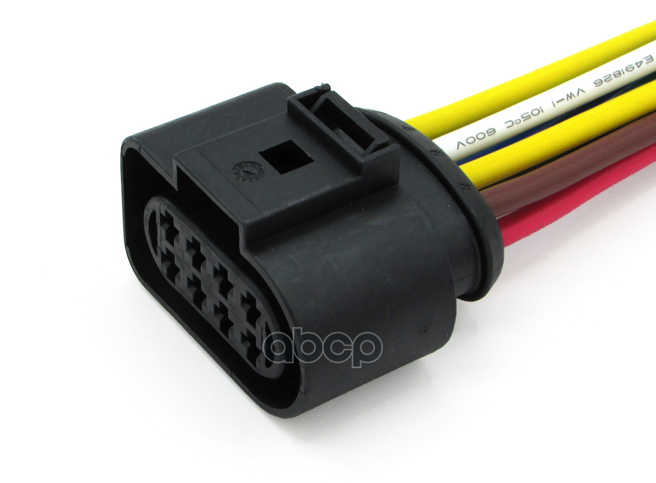 Разъем 8-ми контактный к корректору угла наклона фар с проводами CARGEN арт. AX8148