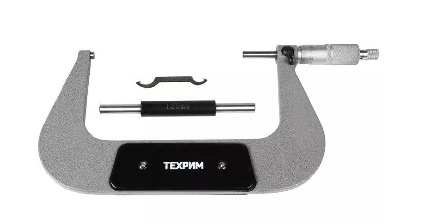 Микрометр МК-150, 150 мм - 0.01 КЛ.1, ГОСТ 6507-90 ТЕХРИМ T050010