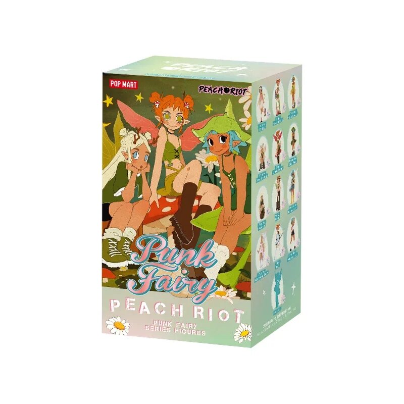 POP MART Peach Riot Punk Fairy Series Фигурки Random 1 piece