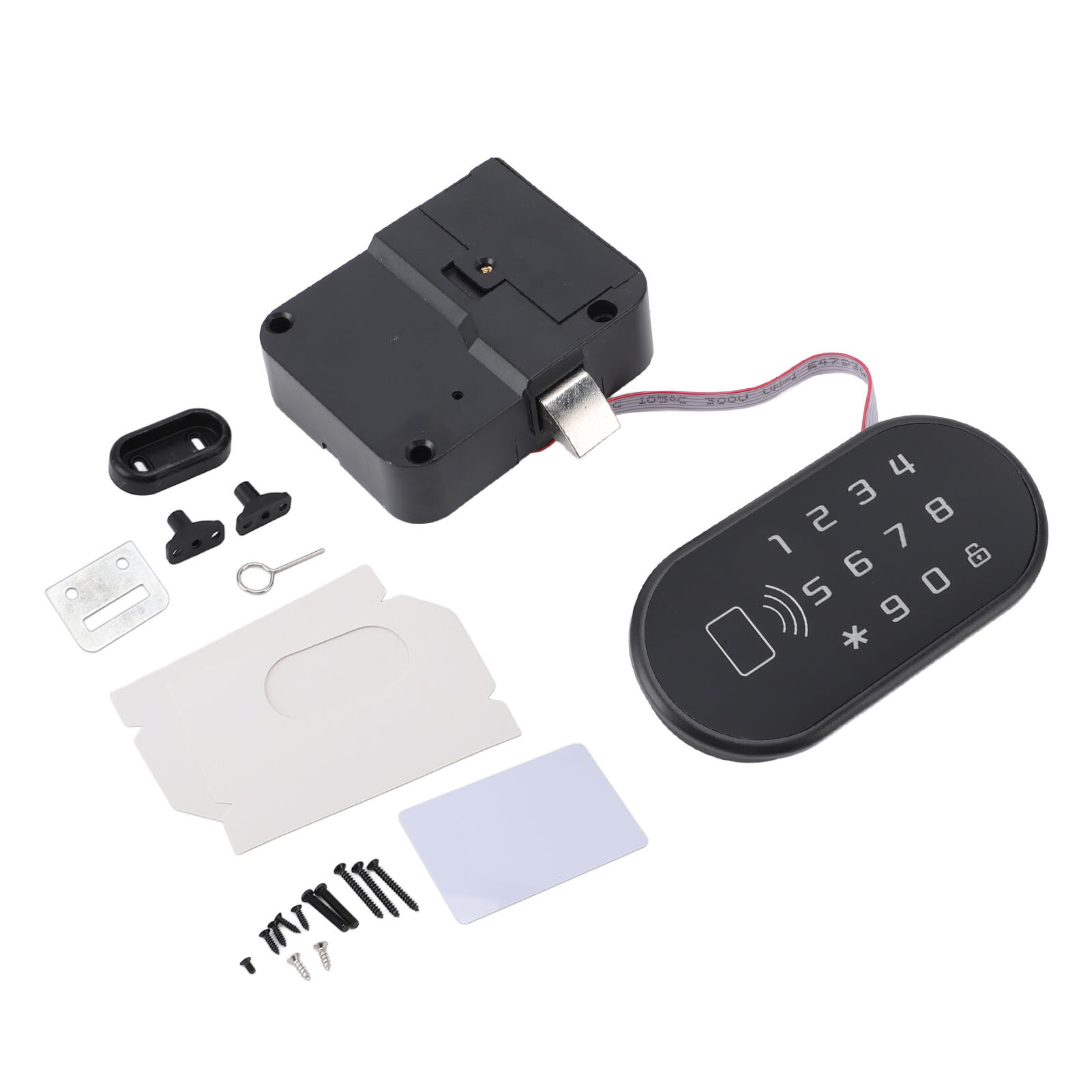 Электронный кодовый замок для шкафа-купе и выдвижных ящиков