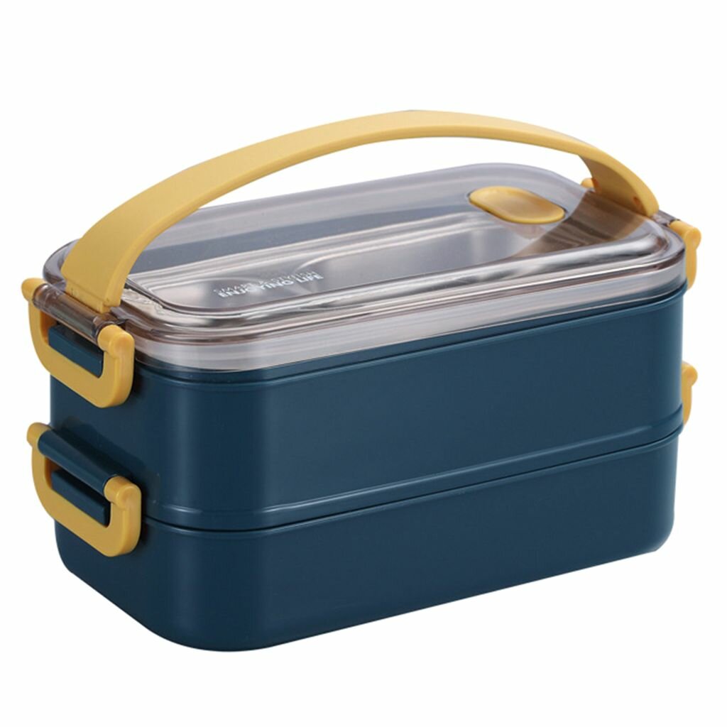 Однослойный / двухслойный термобокс для ланча из нержавеющей стали 304, герметичный