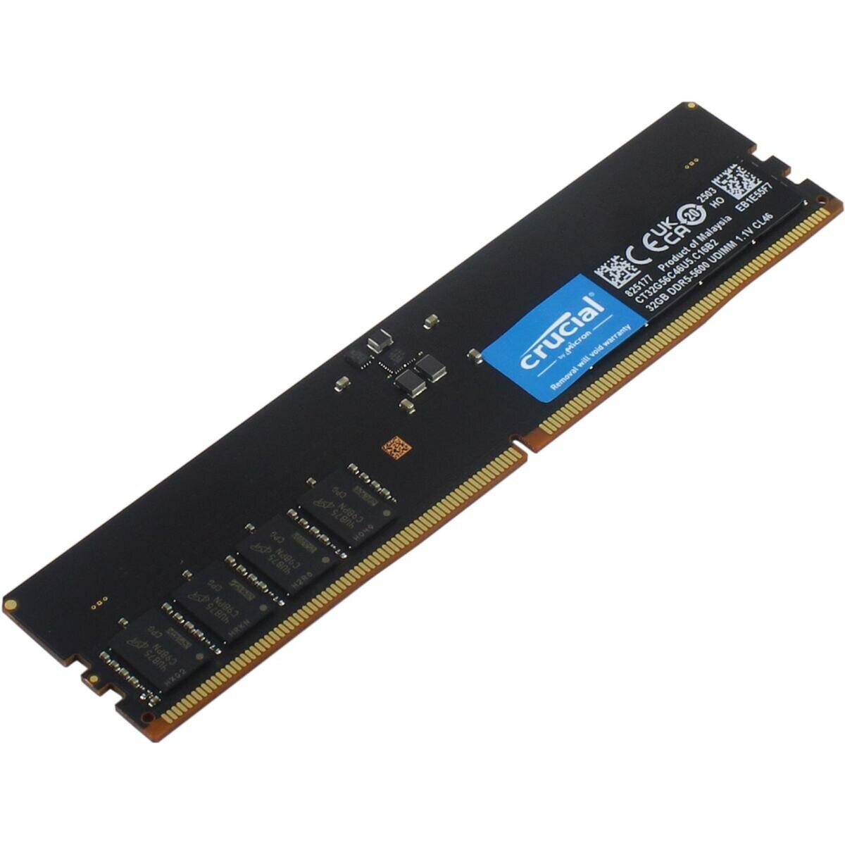 Crucial DDR5 DIMM 32Gb CL46