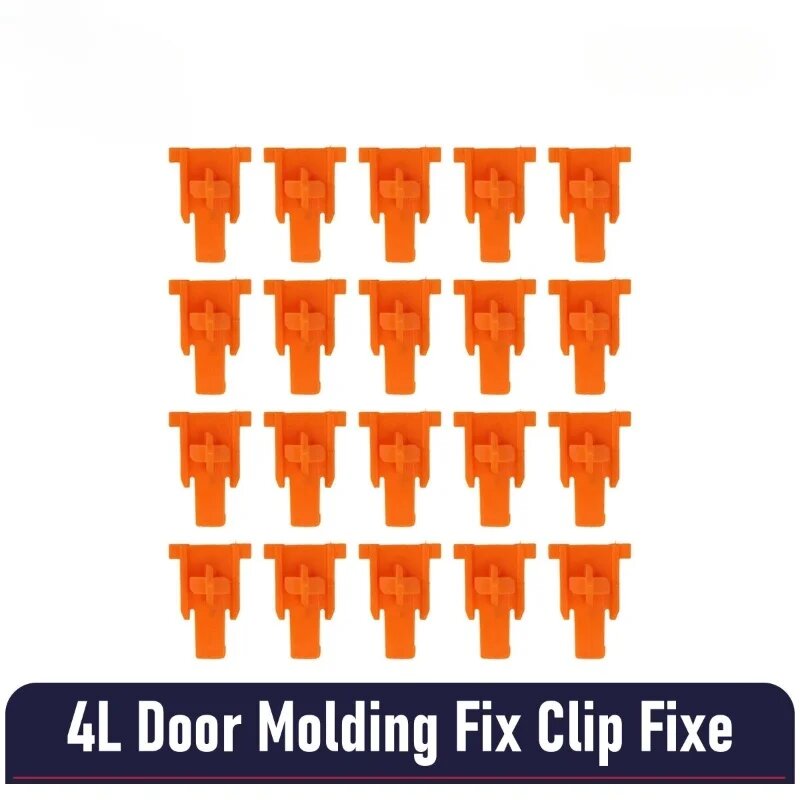 50/100/500x для Audi Q7 4L, молдинг боковой двери, фиксатор отделки, зажим, передний задний 2007-2015 4L0853909 50x