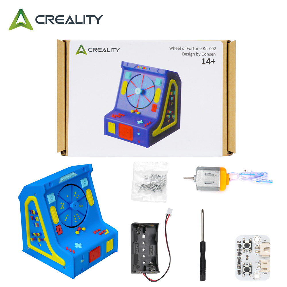 CREALITY 3D Printer Wheel of Fortune Kit, Children's Toys, Decorations, Gifts