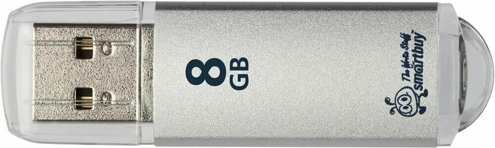 Флешка USB флеш карта (SB8GBVC-S) 8GB V-CUT SILVER