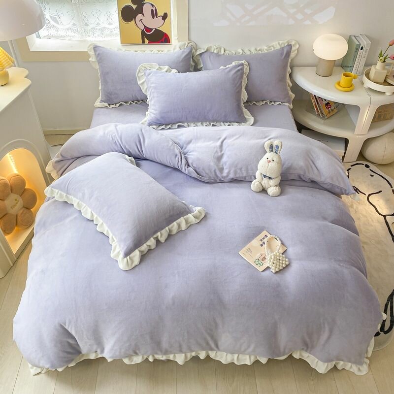 Чехол для одеяла из четырех частей, размер 200*230cm, Подходит для кровати 1,8 мЧехол для одеяла из четырех частей, размер 150*200cm, Подходит для кровати 1,8 м