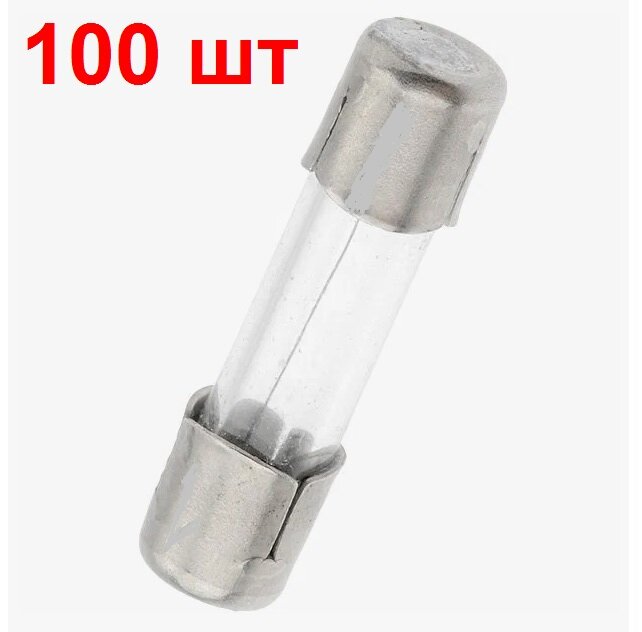 Предохранитель 5х20 0,16А 250В 100 шт. быстродейств. ВПБ6-1