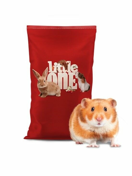 Little One Корм для хомячков с добавлением витаминов и минеральных веществ, 20кг