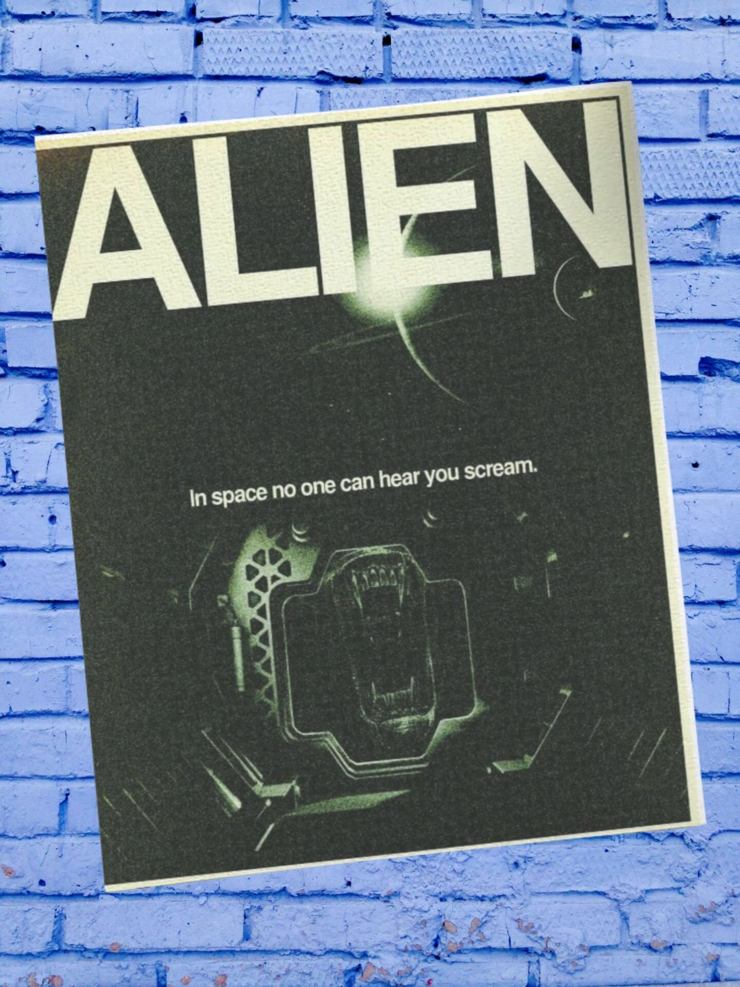 Постер pinterest "Чужой", 29х42, А3, глянцевый