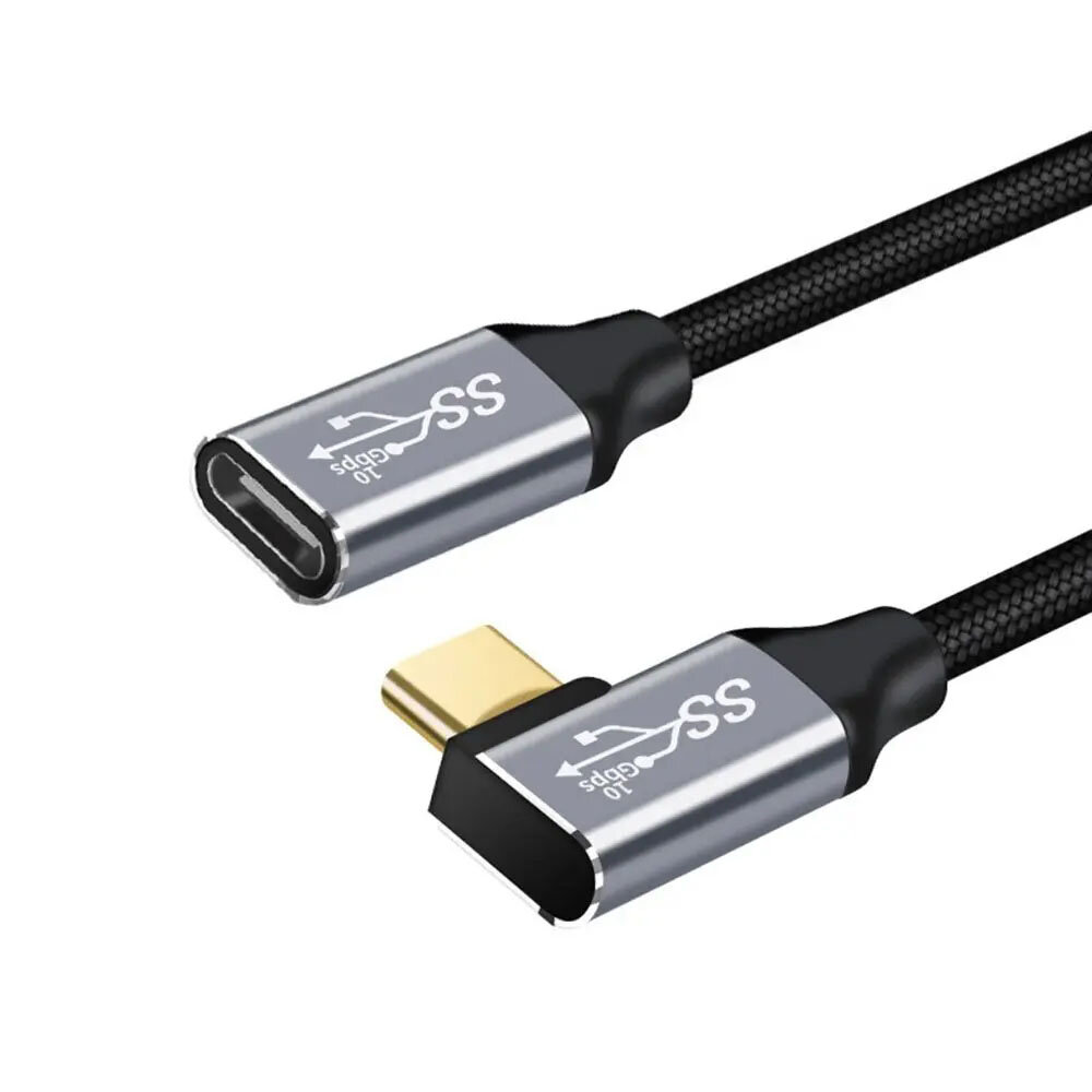 100 Вт PD кабель для быстрой зарядки 10 Гбит/с USB 3.1 Gen 2 Type C удлинительный кабель «папа-мама» линия передачи данных видеокабель для ноутбука телефона