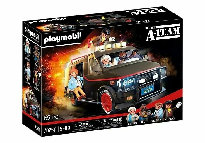 Конструктор Playmobil 70750 Фургон Команды А