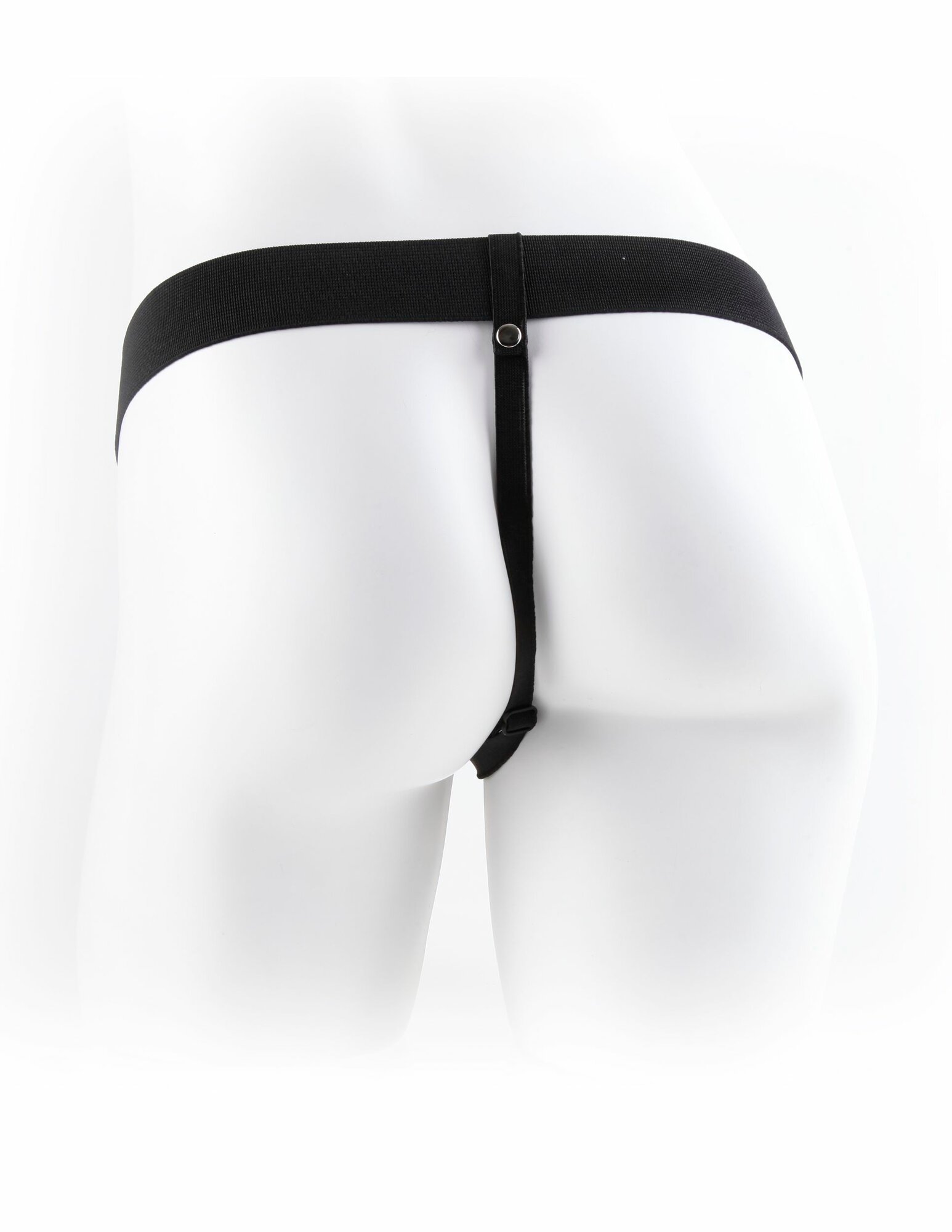 Pipedream страпон с вибрацией полый на ремнях 9 Hollow Strap-On фаллопротез, 24 см