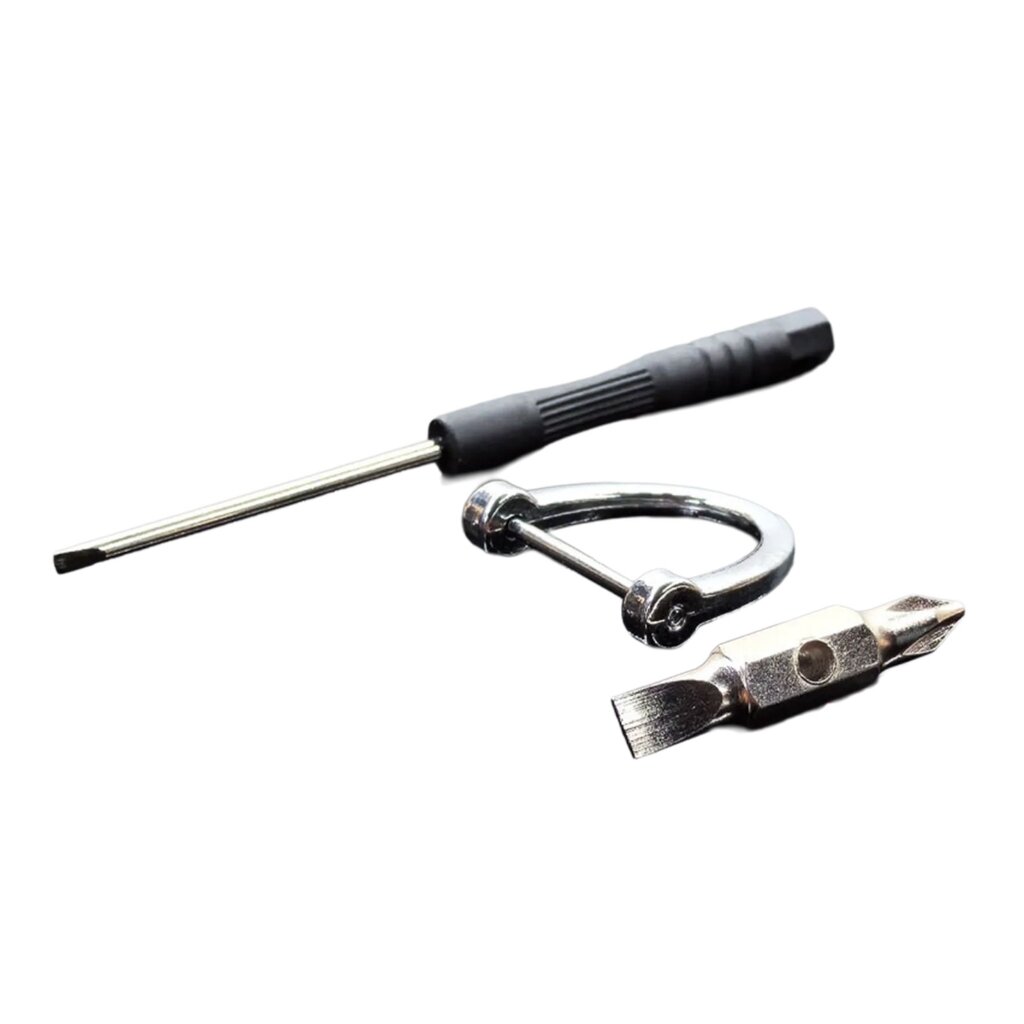 Практичная плоская отвертка-брелок для повседневного использования дома и в путешествиях