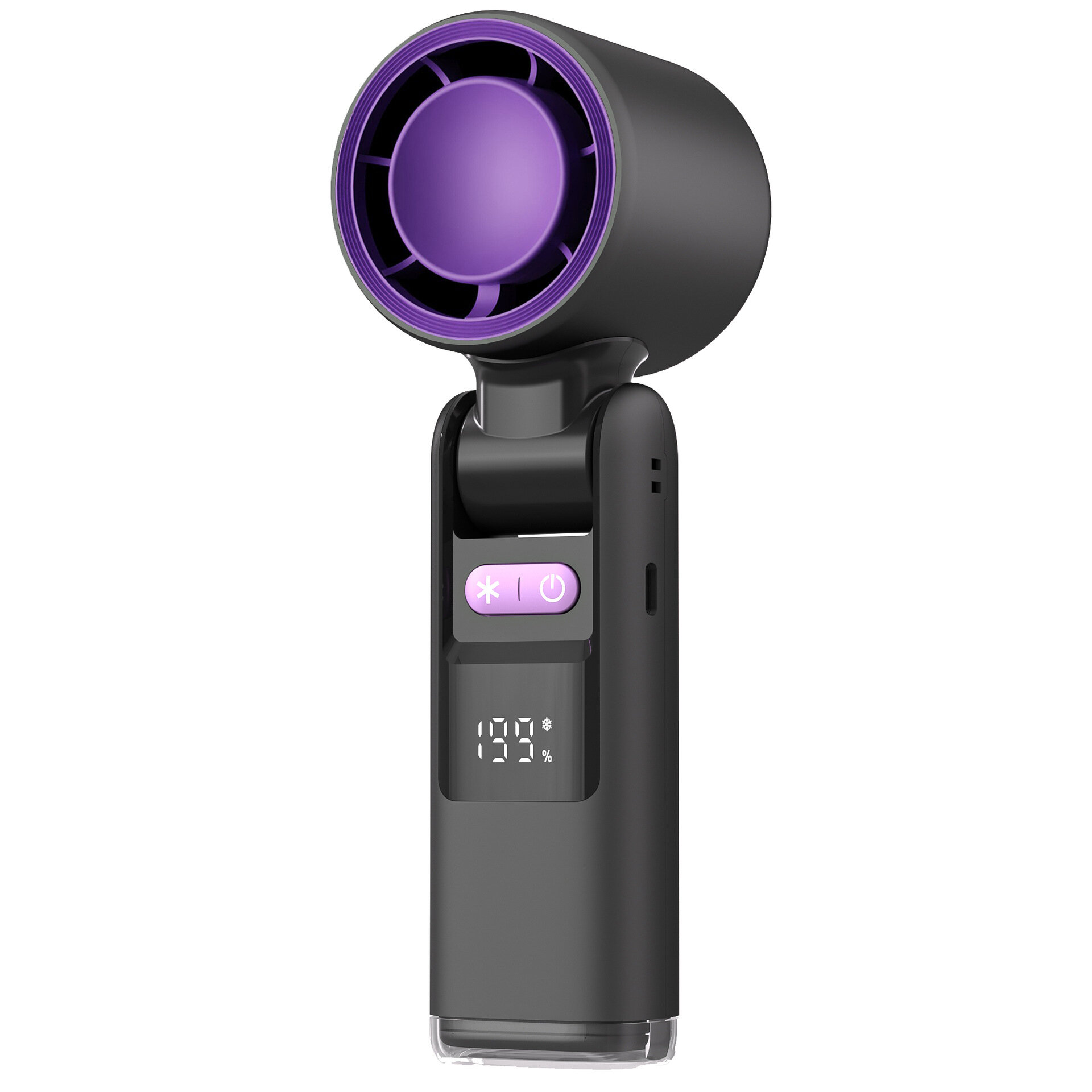 Мини вентилятор турбо ручной портативный