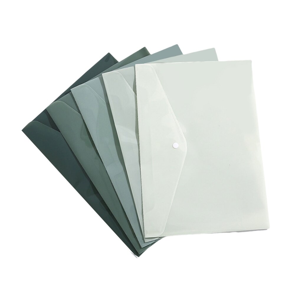Сумка для файлов с застежкой на кнопку Конверт для файлов Водонепроницаемые пакеты для документов