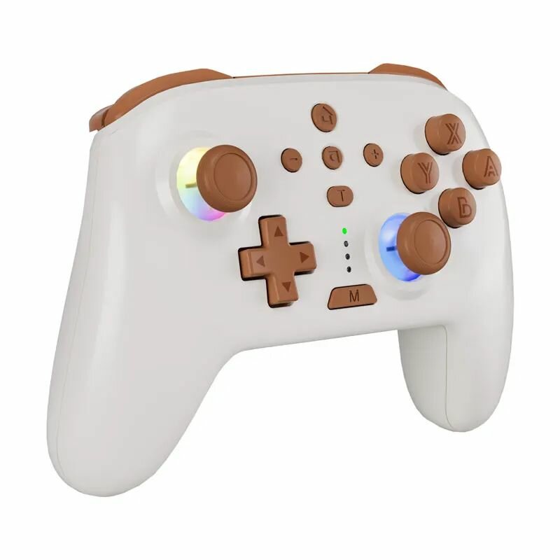 Беспроводной игровой контроллер для Switch Pro Lite Oled Gamepad HHC-S086, Бежевый