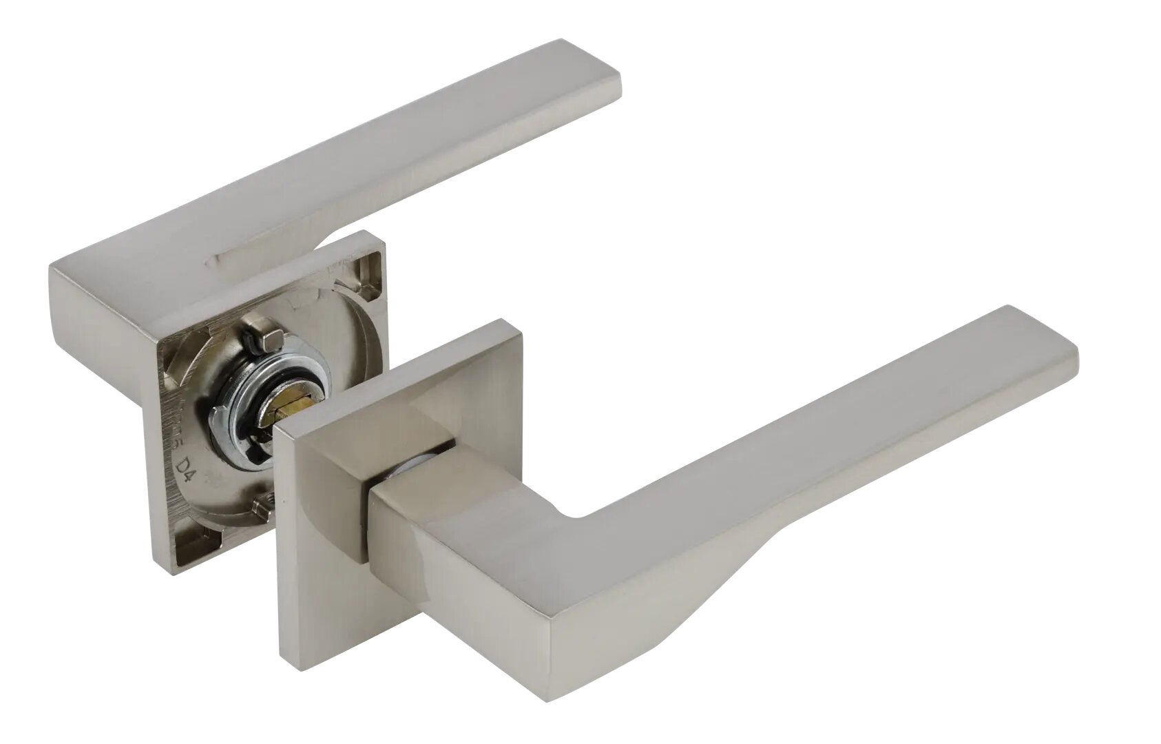 Дверные ручки Edson EDS-150H-Q2, цвет никель