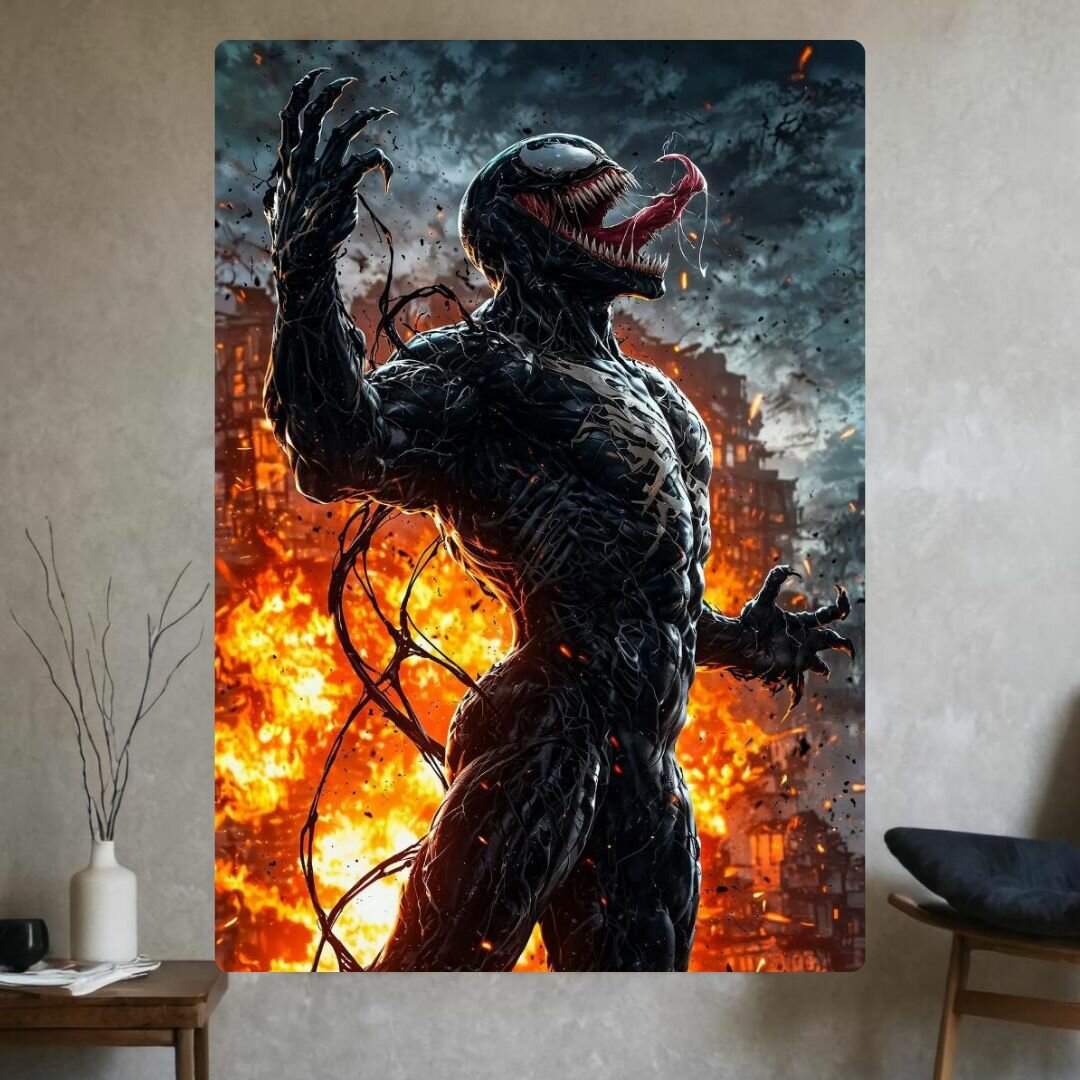 Картина на металле Веном, 20*30см