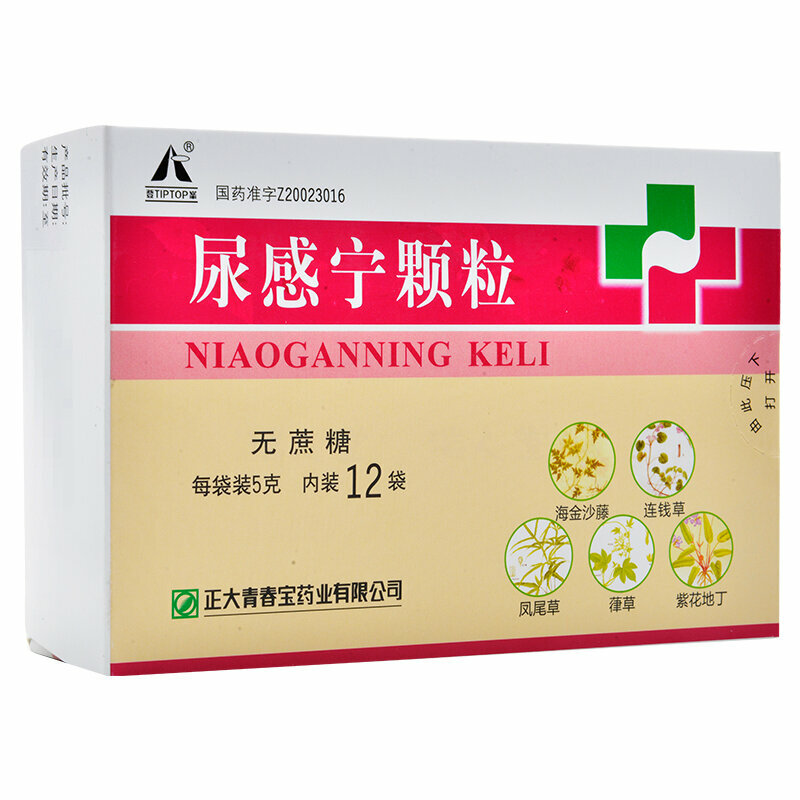 Няоганьнин Кэли при инфекциях мочевых путей, цистит, гонорея, уретрит Niaoganning keli (ТКМ)
