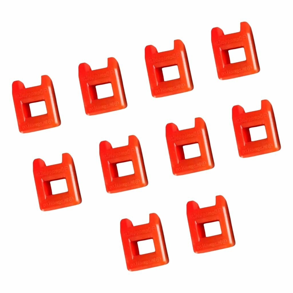 1 набор из 10 отверток-намагничивателей-оранжевый