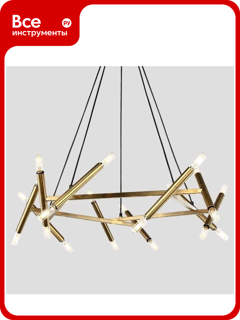 Подвесной светильник IMPERIUMLOFT JONATHAN BROWNING Le Pentagone Chandelier 20 Light 123487-22