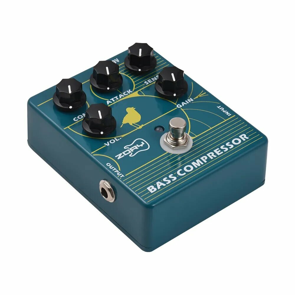 Педаль-эффектор ZORY Compressor Bass для электробаса