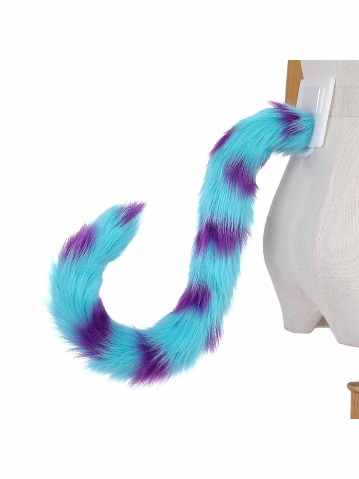 Кошачий хвост и уши для косплея