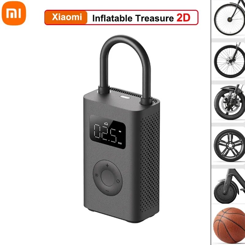 Xiaomi Mijia 2D Портативный Электрический Воздушный Компрессор