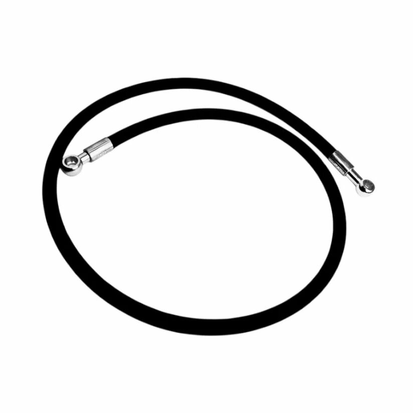 Шланг ГУР УАЗ 452 ГУР Борисов нагнетательный поворотный штуцер М14 - поворотный штуцер М16 (Тектан)