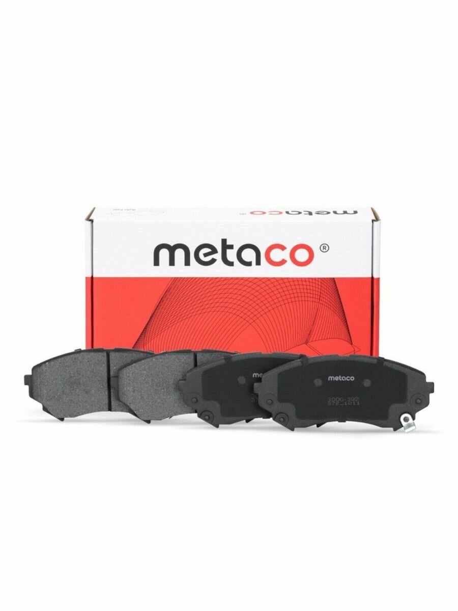 Колодки тормозные дисковые передние для а/м CADILLAC CTS, Metaco 3000392