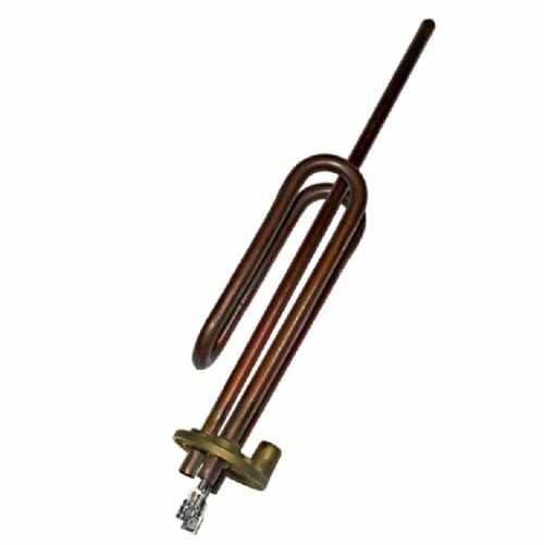 Тэн для водонагревателя, под площадку, для Ariston, 1500W, RCA, резьба под анод М6, фланец 48 мм