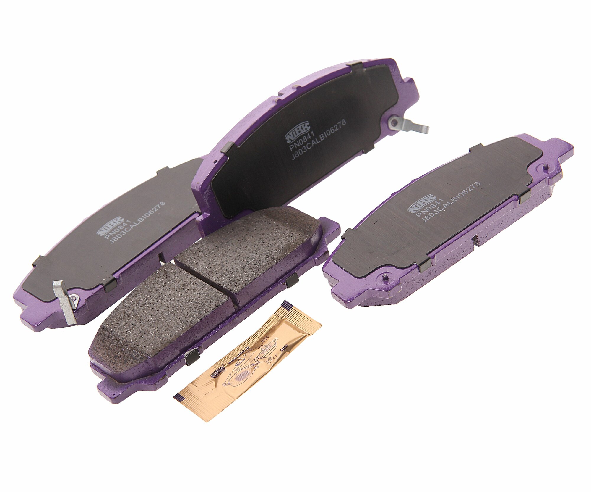 Колодки тормозные передние (4шт.) NiBK Арт. PN0841 / INFINITI QX56 (10-)