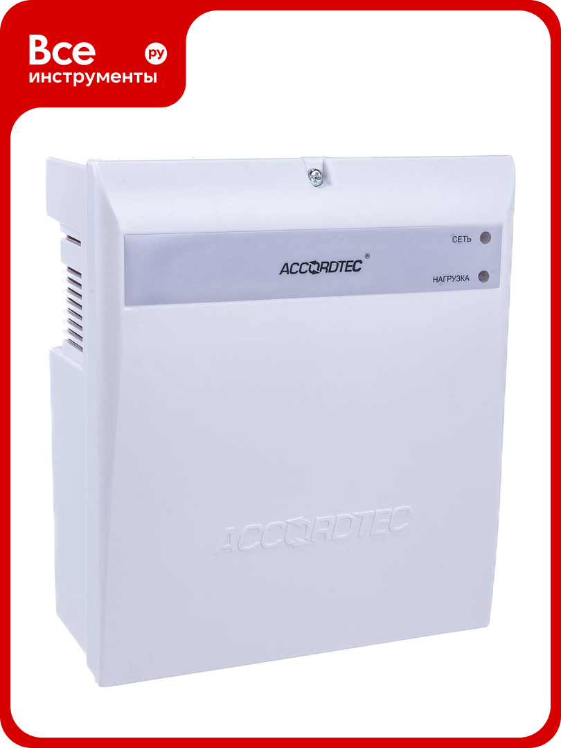Источник бесперебойного питания ACCORDTEC ББП-60 исп. 1 AT-02584, пластик