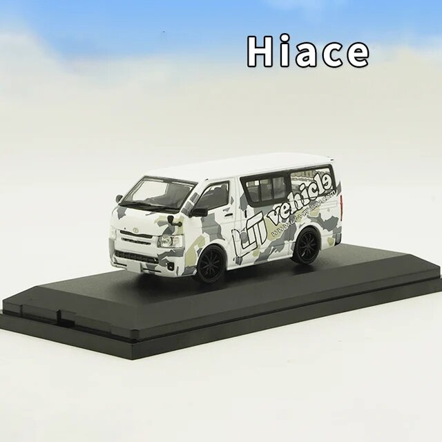 1:43 HIACE VAN BUS литой автомобиль и игрушечные транспортные средства миниатюрная масштабная модель автомобиля для детей