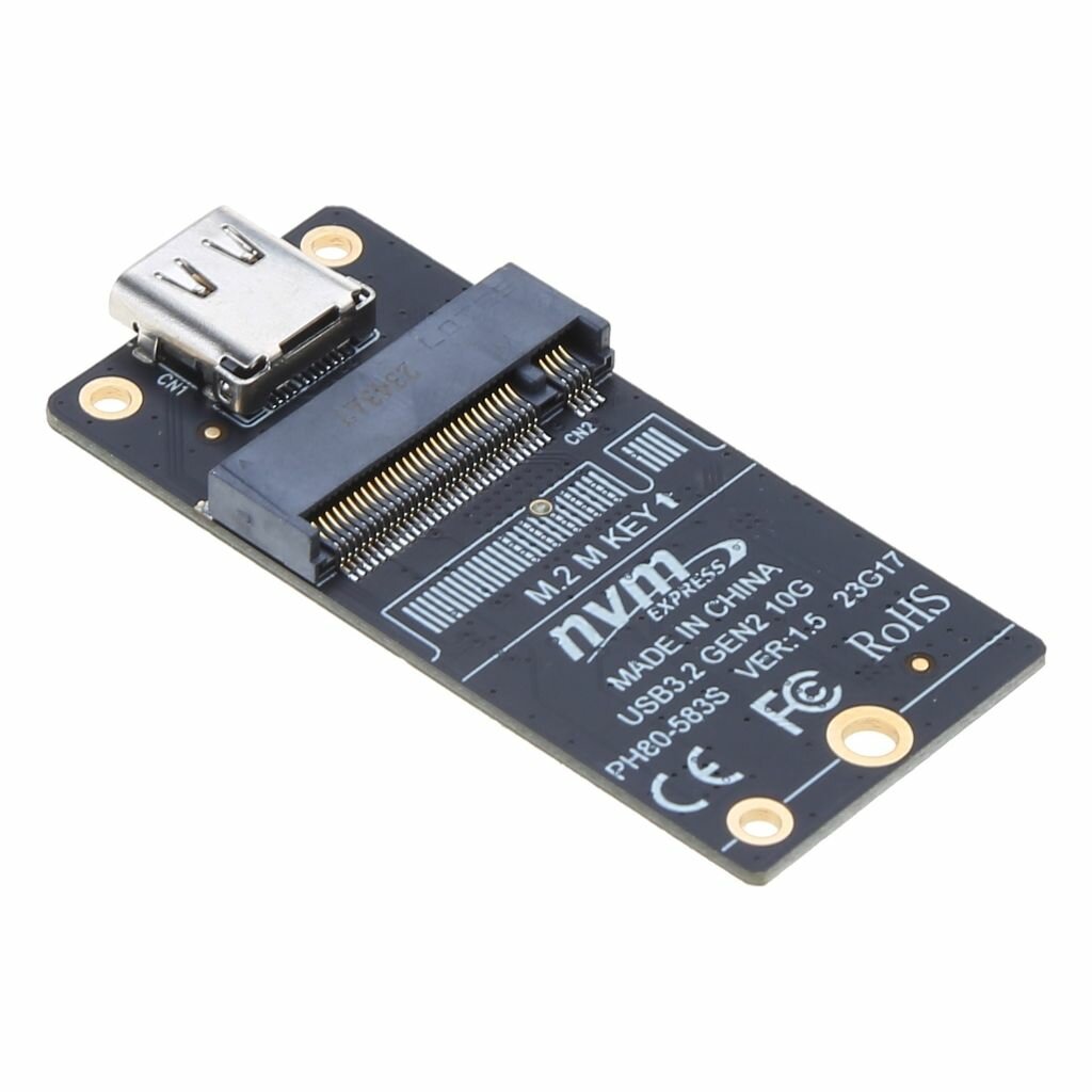 Адаптер M.2 на Type-C, Черный