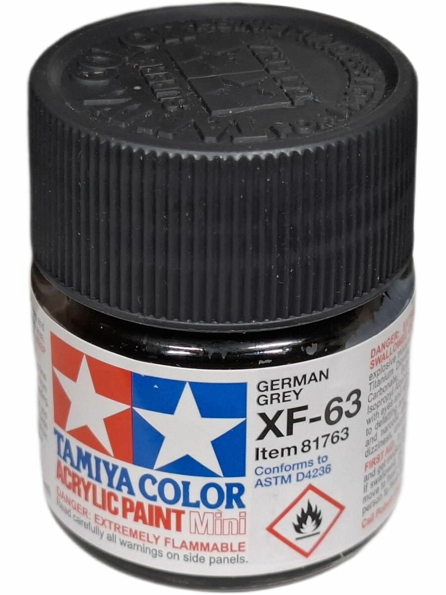 XF-63 German Grey ( Немецкий серый полевой ) акриловая краска, 10 мл.