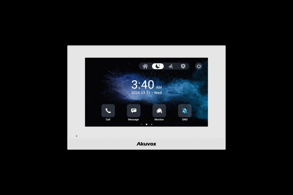 Akuvox C316W WHITE Android Wi-Fi монитор для SIP-домофона (интерком-панель) (белый)