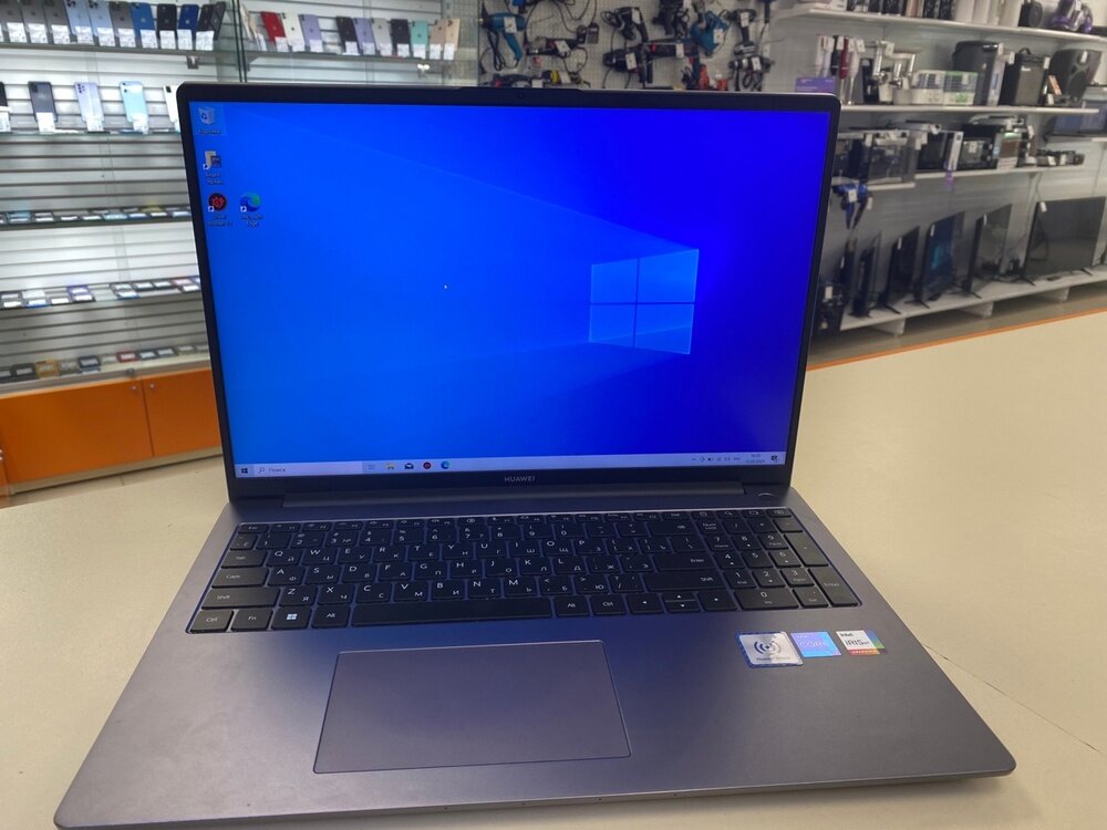 Ноутбук HUAWEI MateBook D 16 i7-12700H/16+512GB Space Grey (RLEF-X),б/у