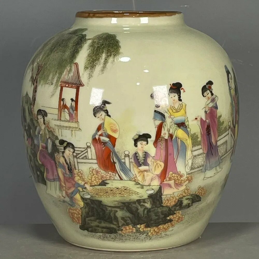 Винтажная ваза. Китайская керамика