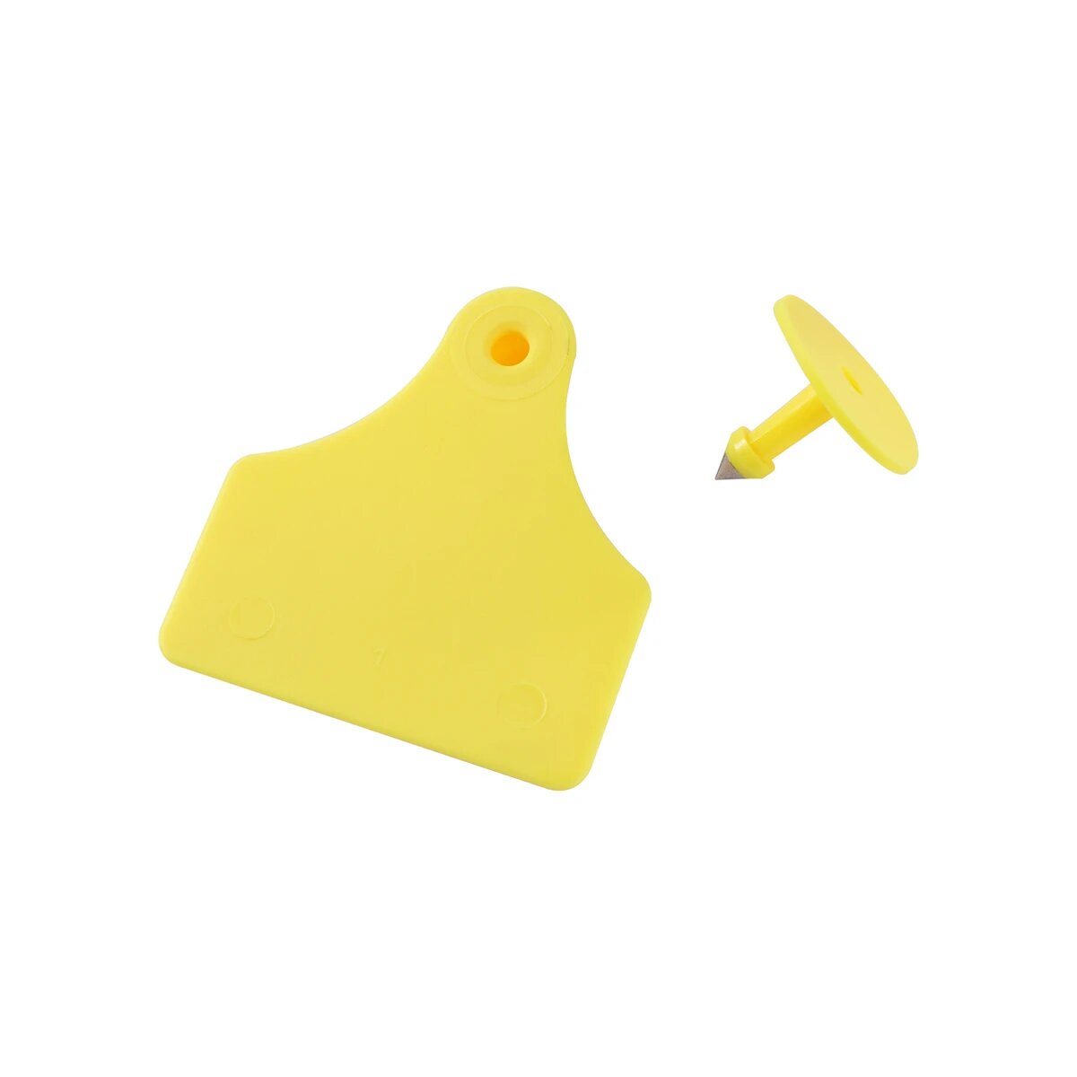 Ушные бирки Adhere To Fly для скота 5 шт. Желтый, Yellow