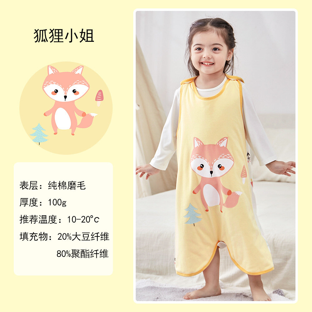 Спальный мешок Miss Fox, для детей, стеганый, без рукавов