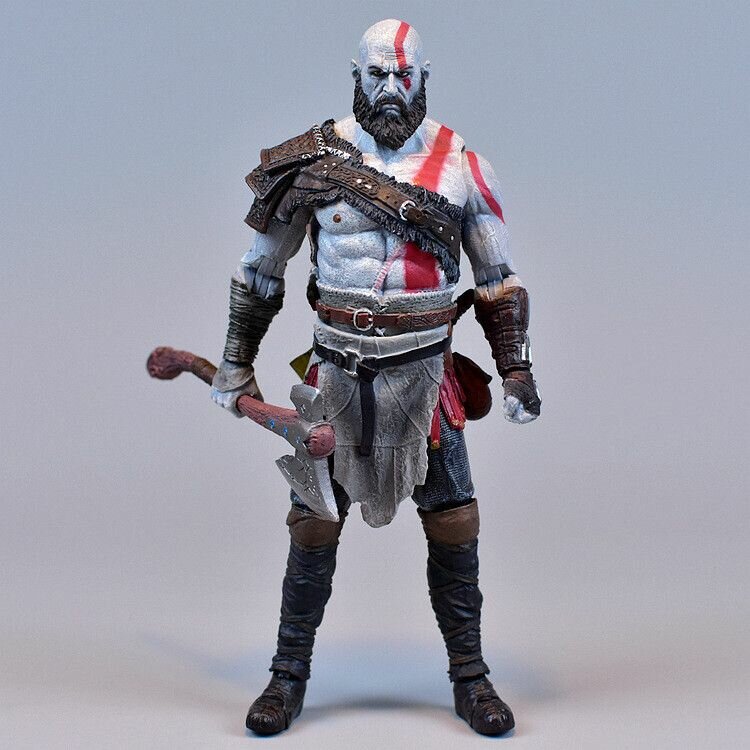 Набор фигурок Кратос и Атрей Бог Войны (God of War), подвижные коллекционные экшн-фигурки